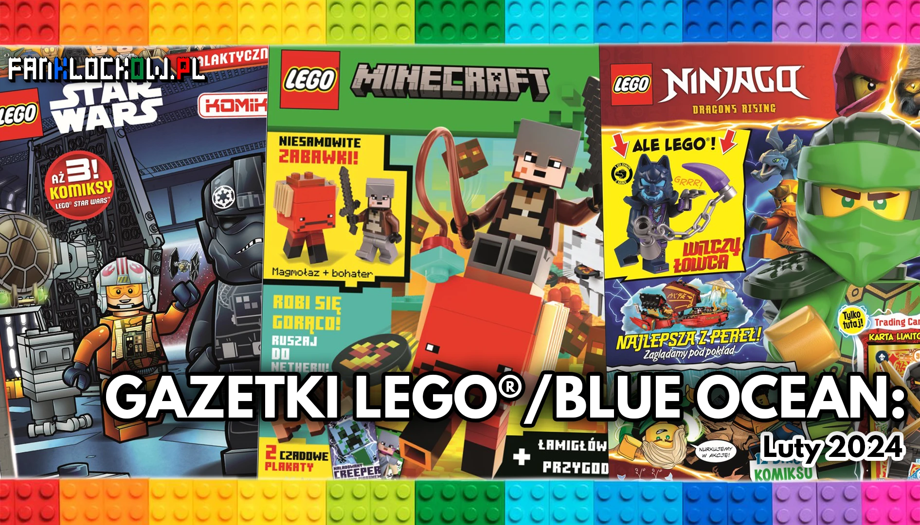 Zapowiedzi LEGO®/BlueOcean: gazetki na luty 2024 - FanKlocków.pl