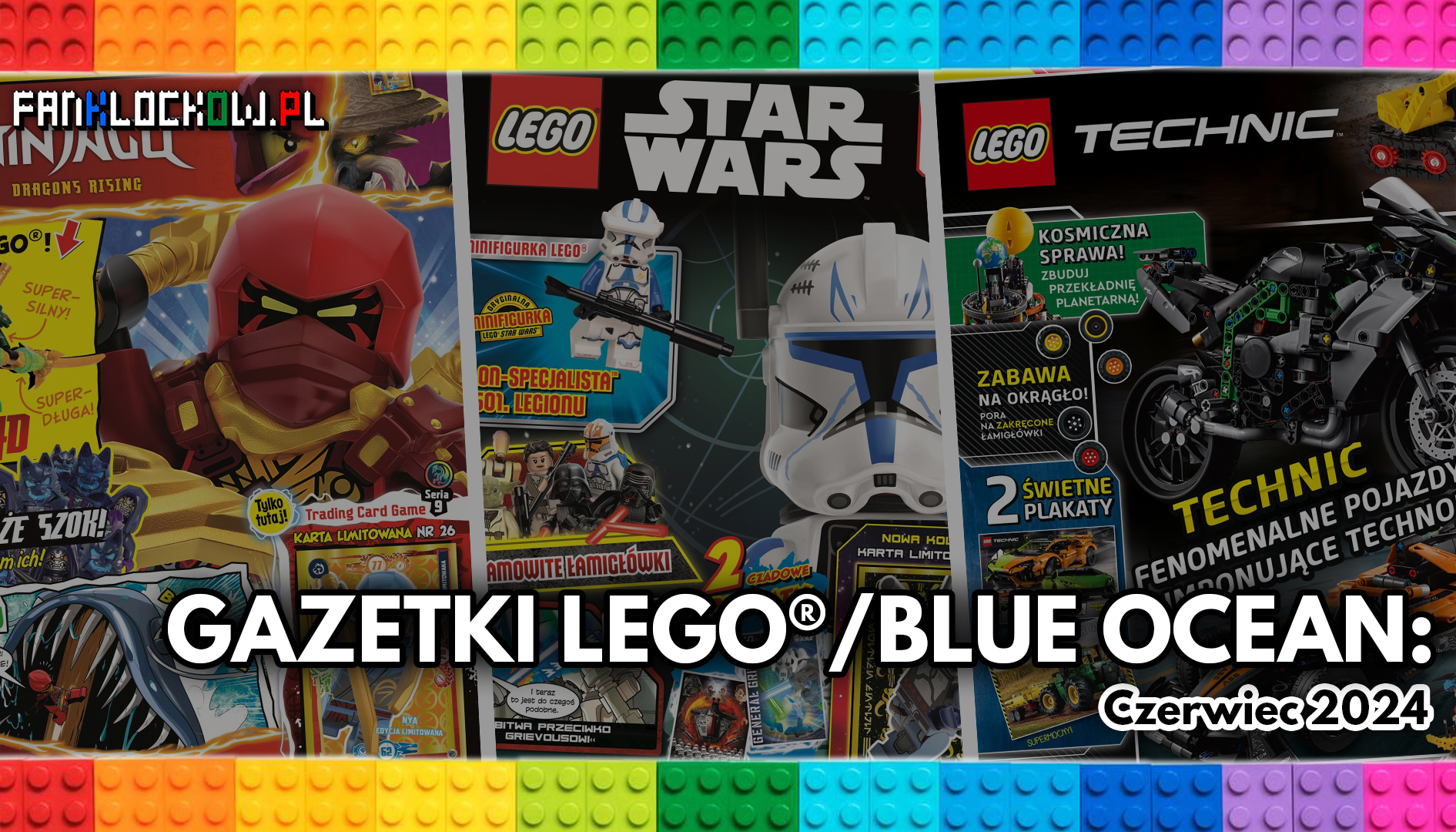 Zapowiedzi LEGO®/BlueOcean: gazetki na czerwiec 2024 - FanKlocków.pl