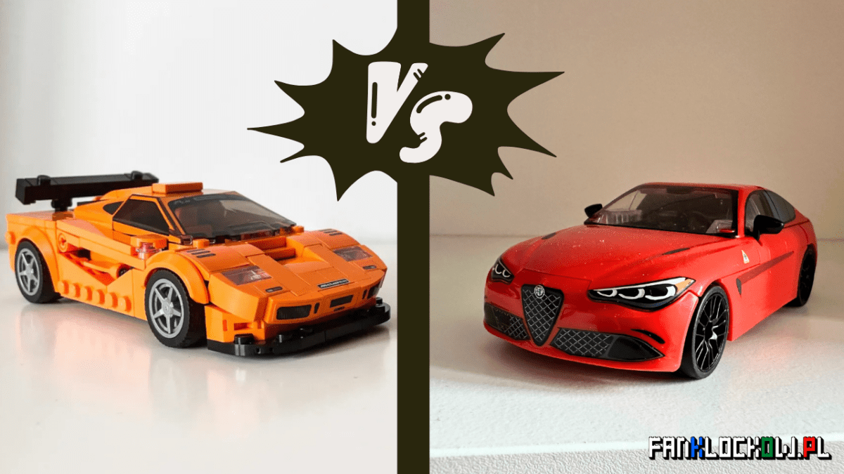 LEGO® Speed Champions vs. małe samochody COBI - co dla kogo ...