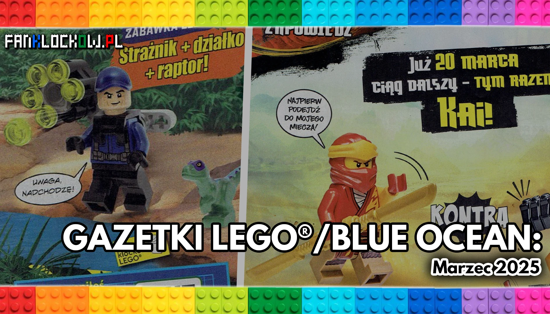 Zapowiedzi LEGO®/BlueOcean: gazetki na marzec 2025 - FanKlocków.pl