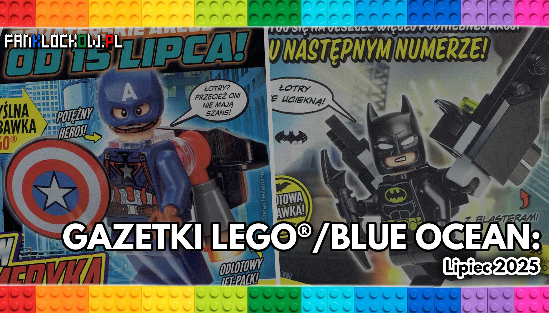 Zapowiedzi LEGO®/BlueOcean: gazetki na lipiec 2025 - FanKlocków.pl