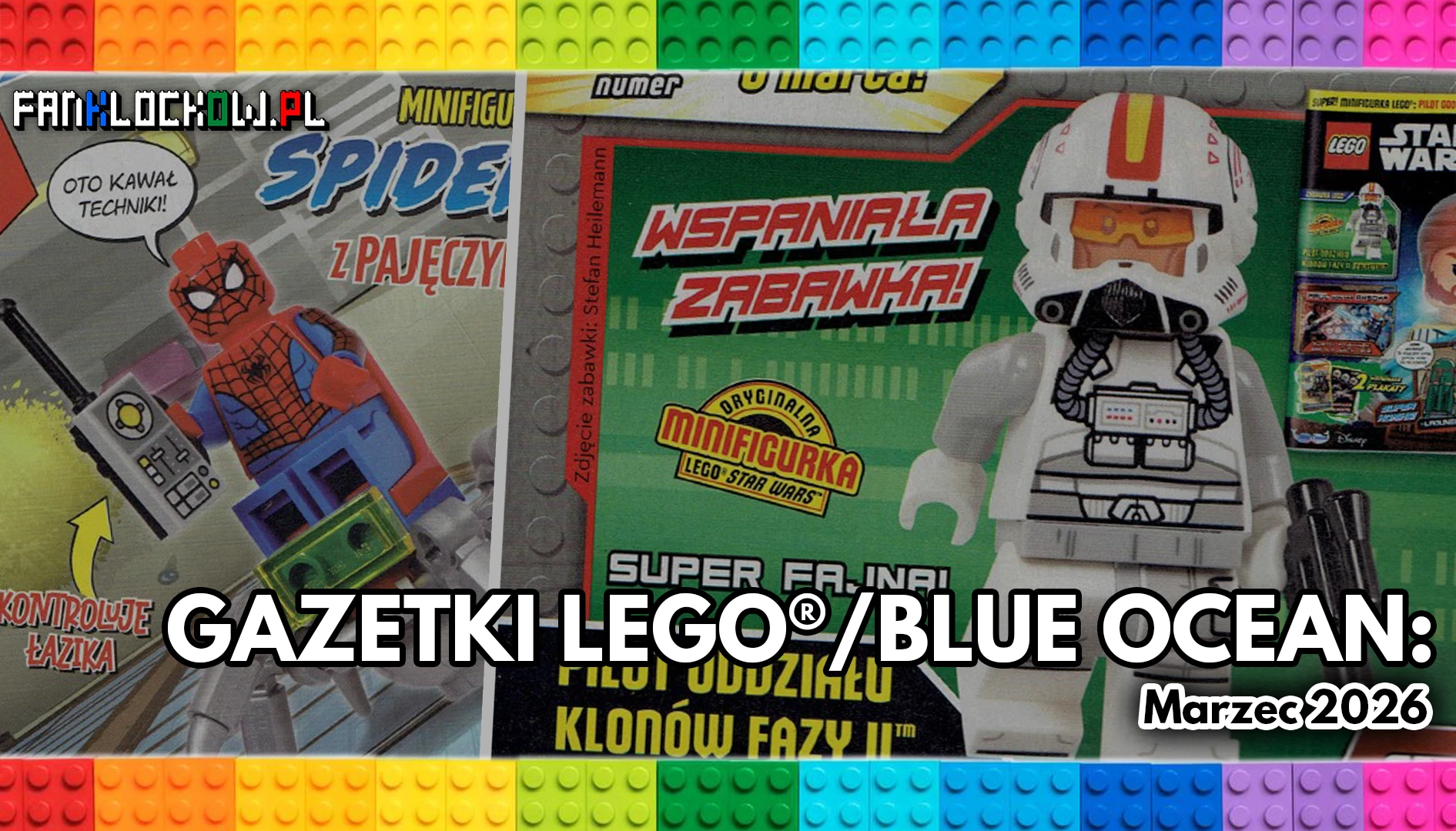 Zapowiedzi LEGO®/BlueOcean: gazetki na marzec 2026 - FanKlocków.pl