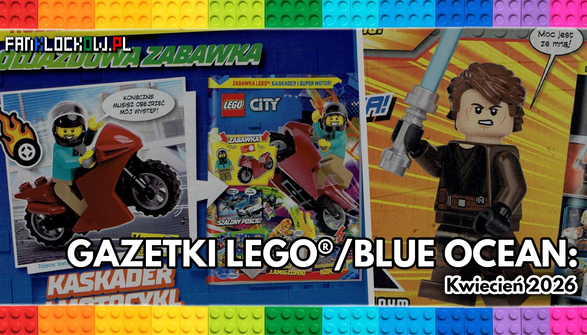 Zapowiedzi LEGO®/BlueOcean: gazetki na kwiecień 2026 - FanKlocków.pl